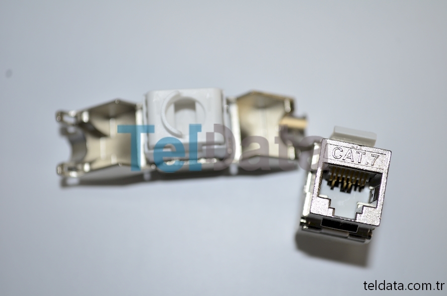 Cat7 / Cat6a FTP Keystone Jack